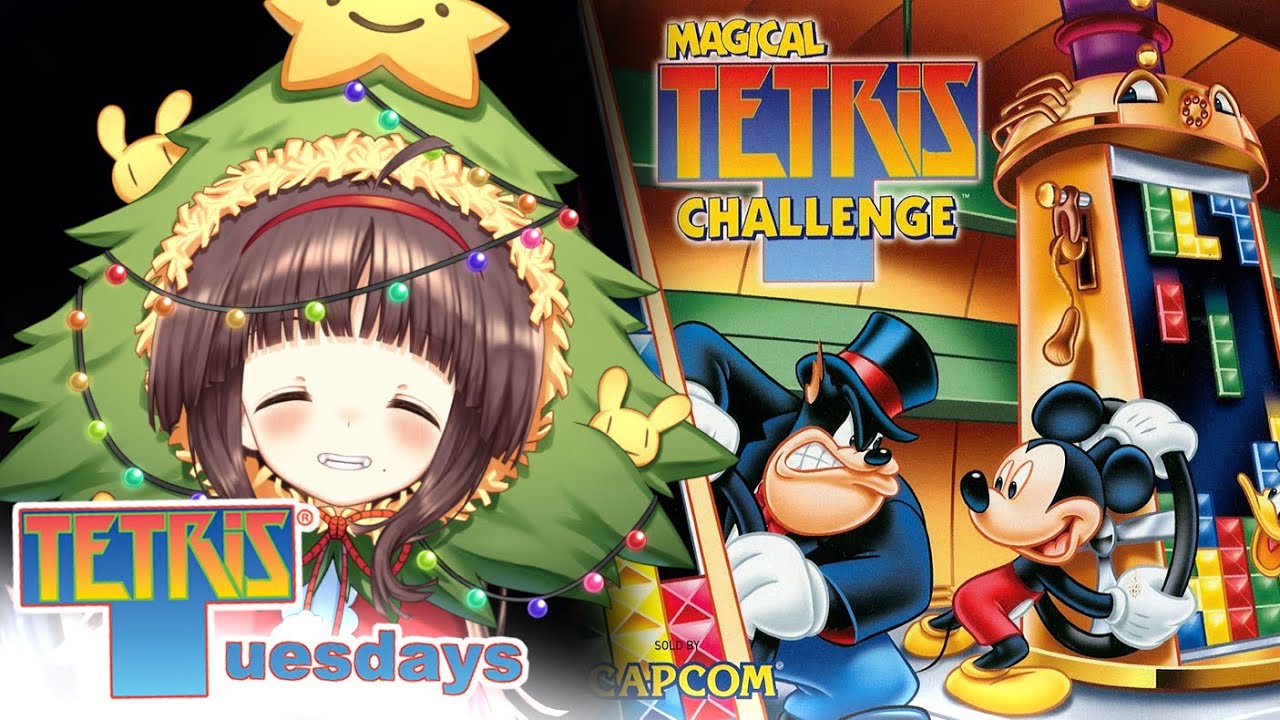 [ Tetris Tuesdays ] Magical Tetris Challenge... Disney Tetris!!! 😼😼💫 ...