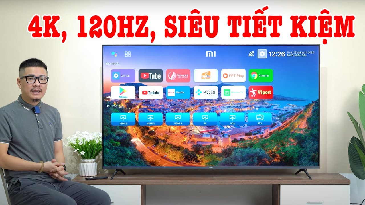 Đánh giá TV Xiaomi Redmi X65 màn 4K 120Hz SIÊU TIẾT KIỆM! - YouTube