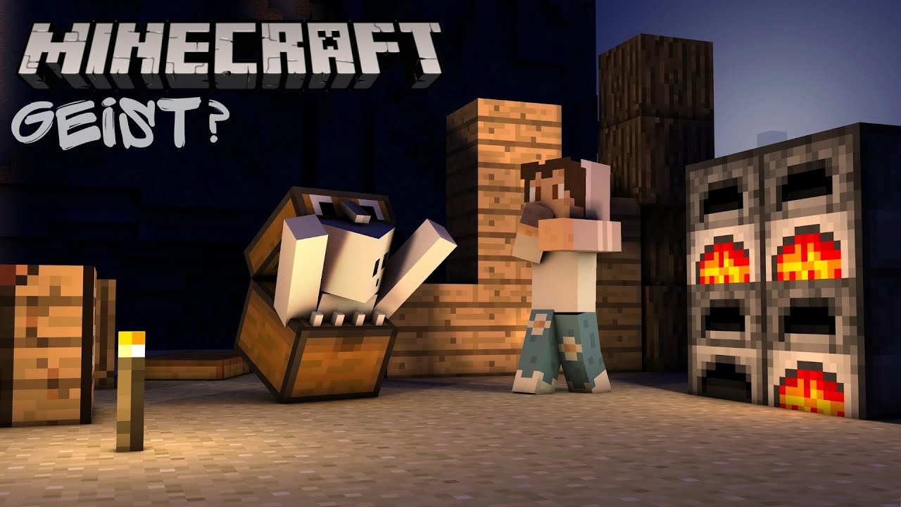 Die Erste BEGEGNUNG....?!?! - Minecraft Geist? - YouTube