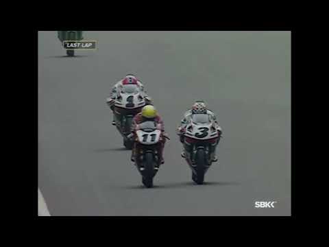 Carl Fogarty Superbike WM 1996 Hockenheim Germany