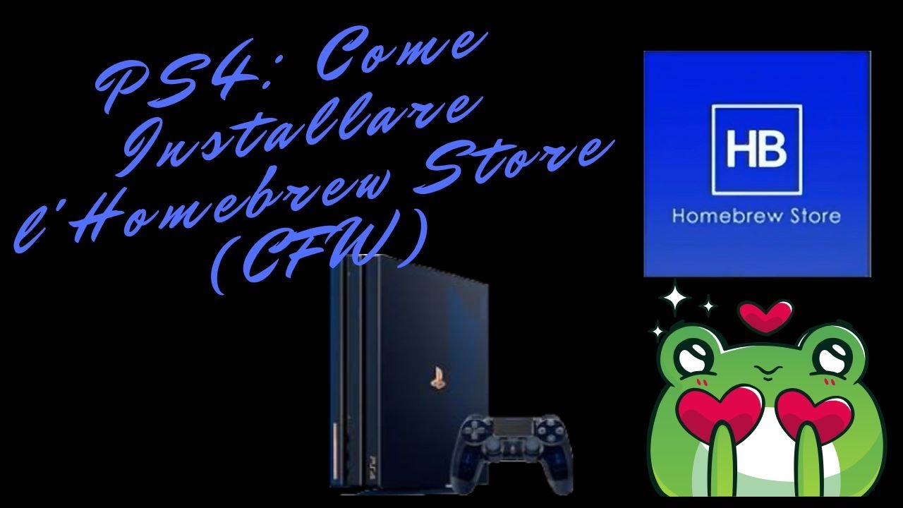 PS4: How To Install The Homebrew Store (CFW) - YouTube