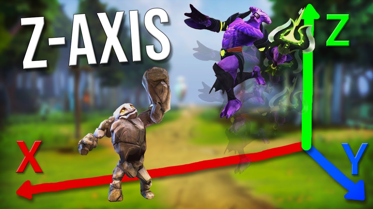 How The Z-Axis Works In Dota 2 - YouTube
