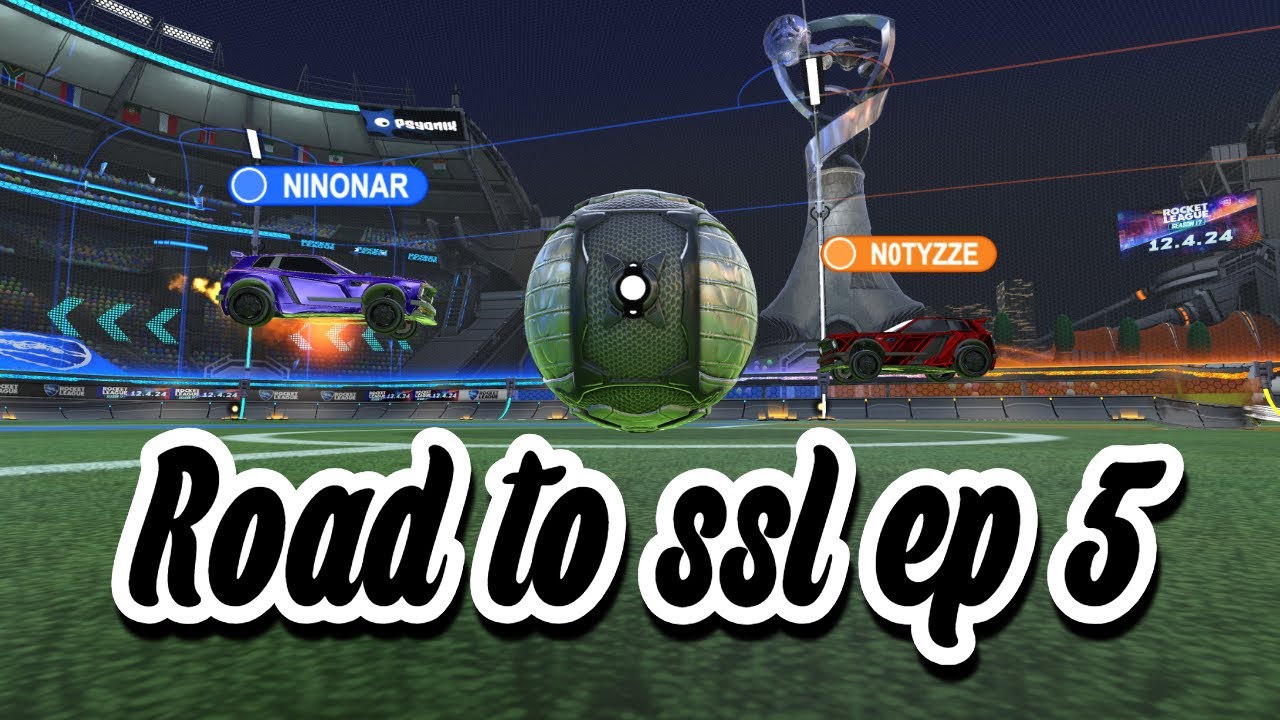 road to ssl rocket league ep5 - YouTube