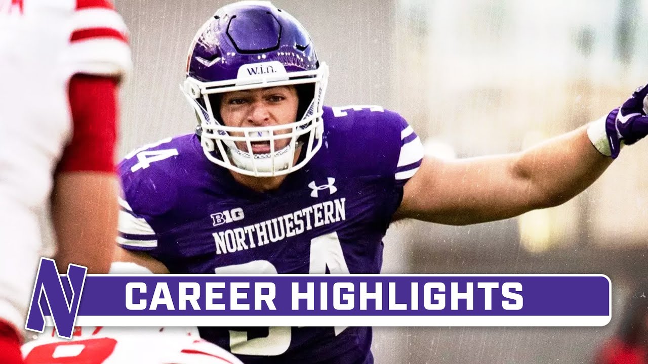 2024 NFL Draft Highlights: LB Xander Mueller | Northwestern Football ...