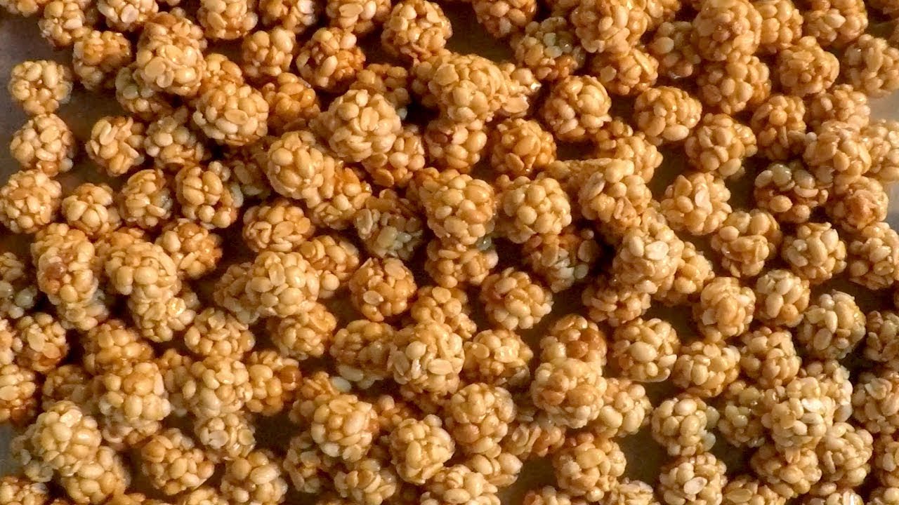 Palli Pakam in Traditional Style - Peanut Jaggery Balls Recipe | Indian ...