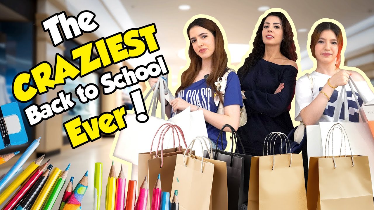 Back To School ..Send Help!😂🎒تجهيزات العودة للمدرسة - YouTube