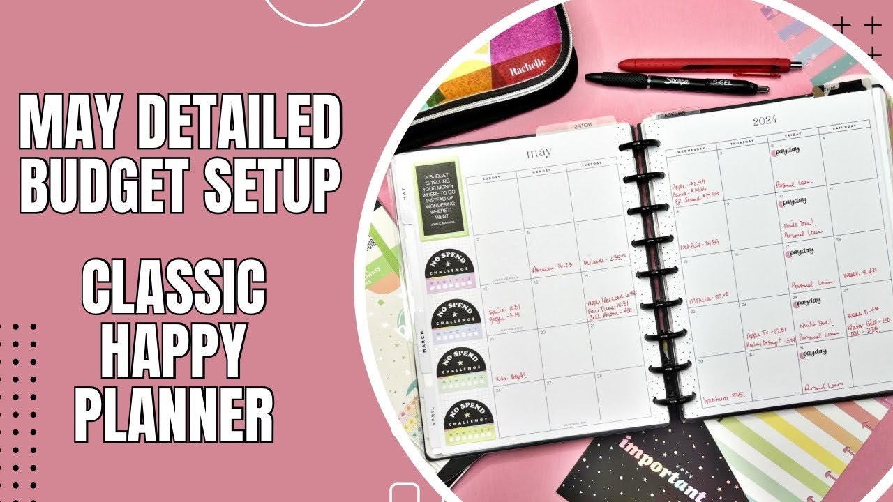 MAY BUDGET SETUP | HOW TO BUDGET FOR BEGINNERS | HOW TO PREPARE YOUR ...