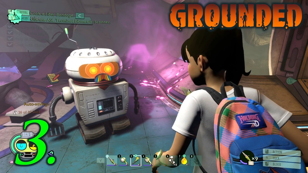 Investigating the Oak Lab - Let's Play Grounded BLIND Woah! Difficulty ...