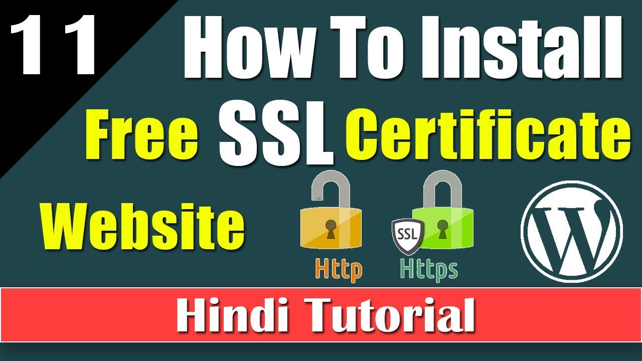 How To Install Free SSL Certificate On WordPress Website Tutorial-11 [desimesikho] - YouTube