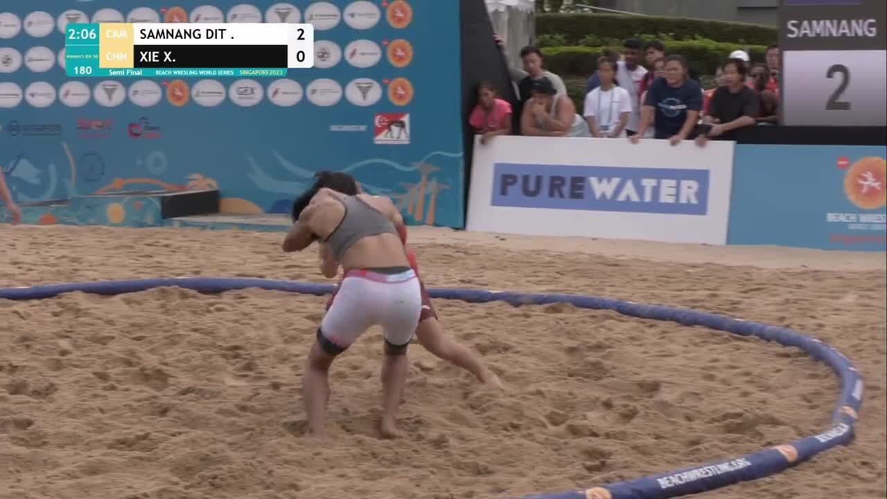 Semi Final • Women's BW 50Kg • SAMNANG DIT (CAM) vs. Xiaomin XIE (CHN) - YouTube