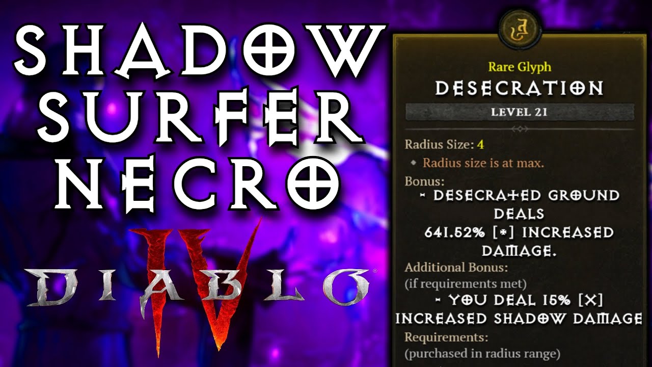 Shadow Surfer is Finally GOOD! Ultimate Shadow Blood Wave Necromancer ...