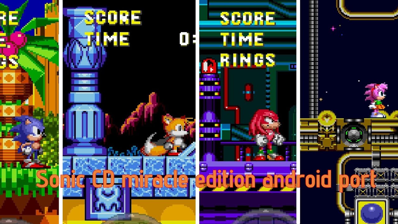 Sonic CD miracle edition android port (POR FAVOR LEER DESCRIPCIÓN ...