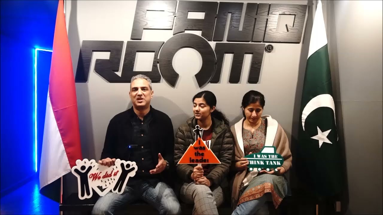 PanIQ room escape game Islamabad - YouTube