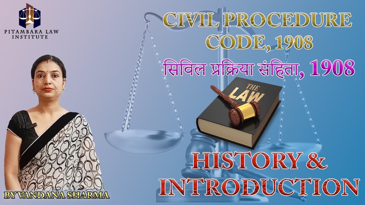introduction To Civil Procedure code 1908 CPC 1908 introduction-to-civil-procedure-code-1908-cpc-1908