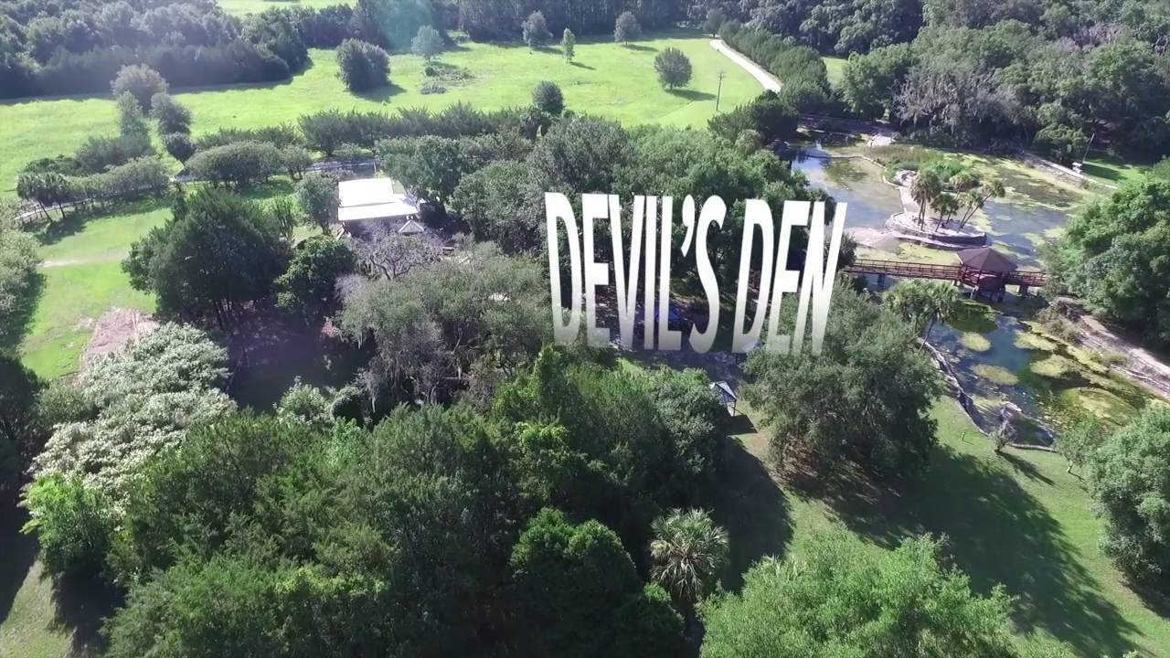 Aerial View Devil's Den - YouTube