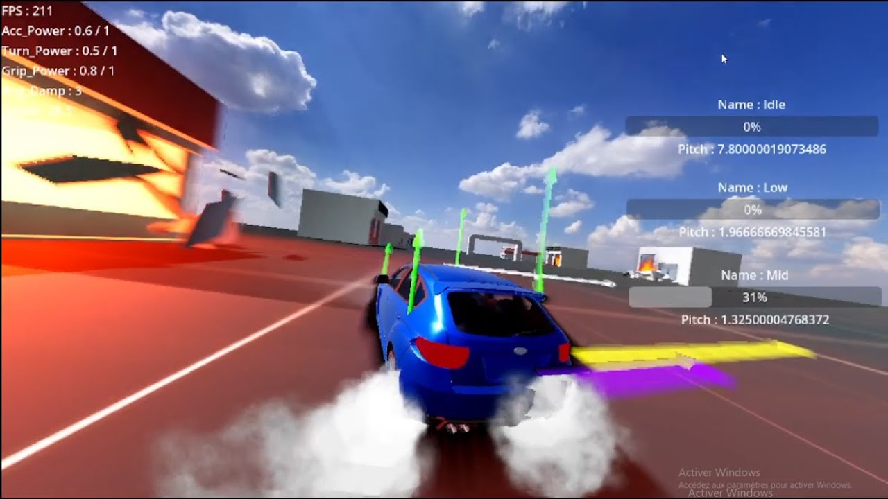 Update on my arcade racing game | Explosive Trap (WIP) | GODOT 4 - YouTube