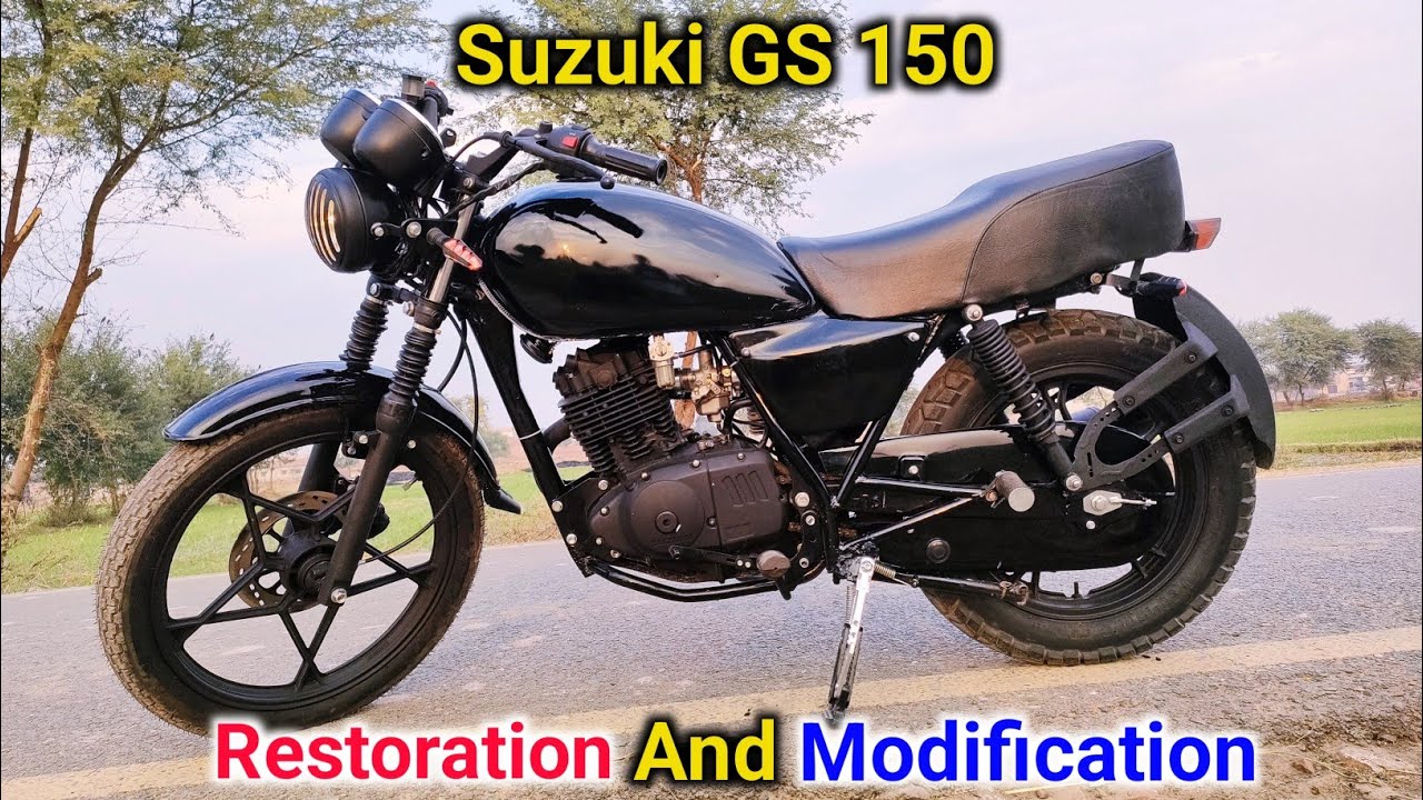Suzuki GS 150 Restoration And Modification Complete Expense Detail ...