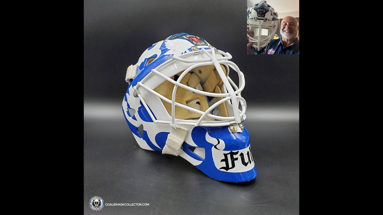 Game Worn Exchange: Grant Fuhr Game Worn Goalie Mask 1992-93 Toronto ...