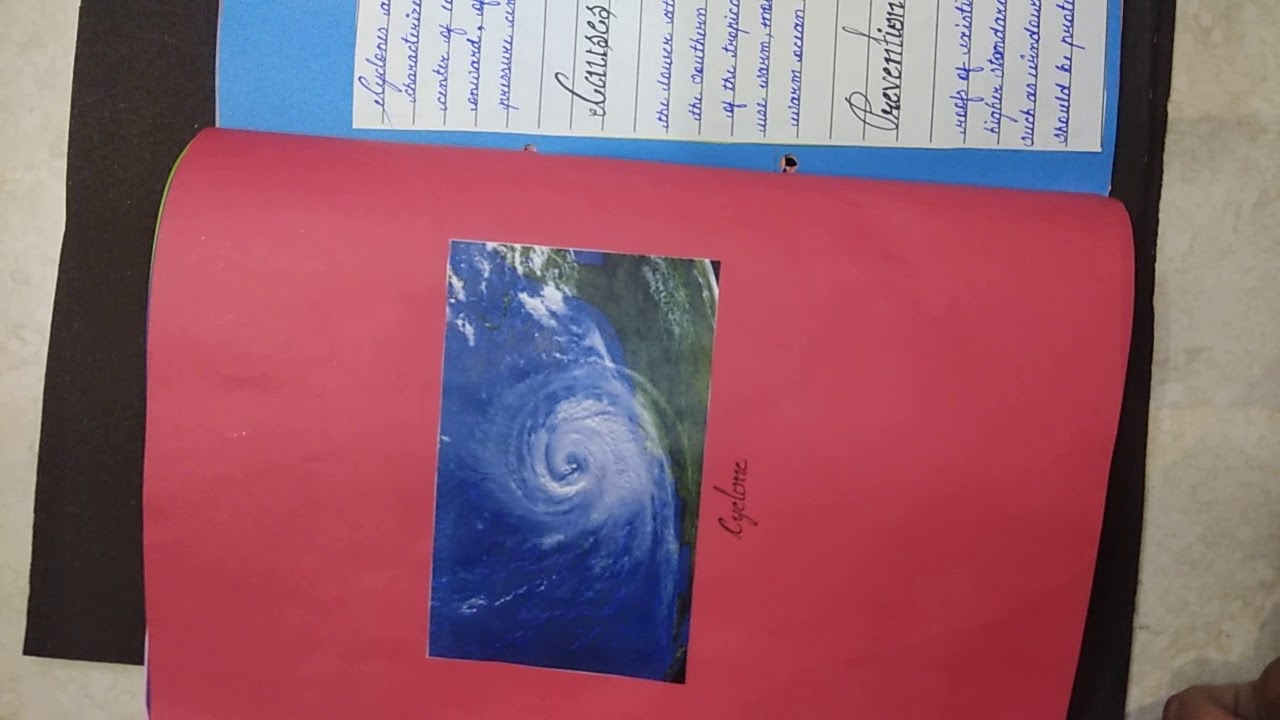 SST Disaster Management Project class 9th - YouTube