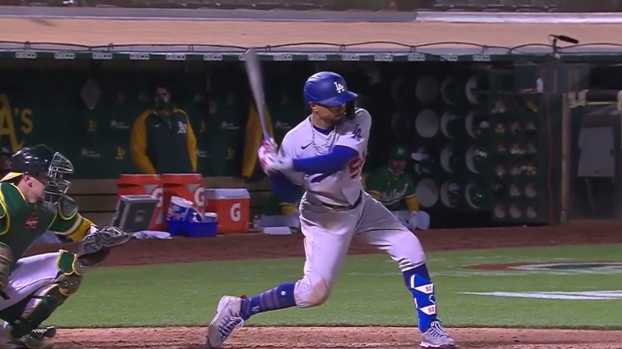 Mookie Betts Homerun #1 SWING MECHANICS 2021 -1080p - YouTube