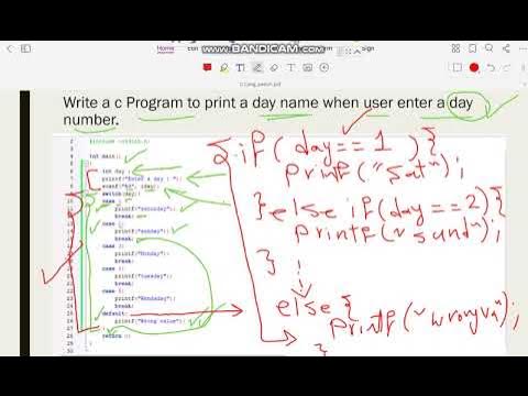 Arabic C programming(switch-case) - YouTube