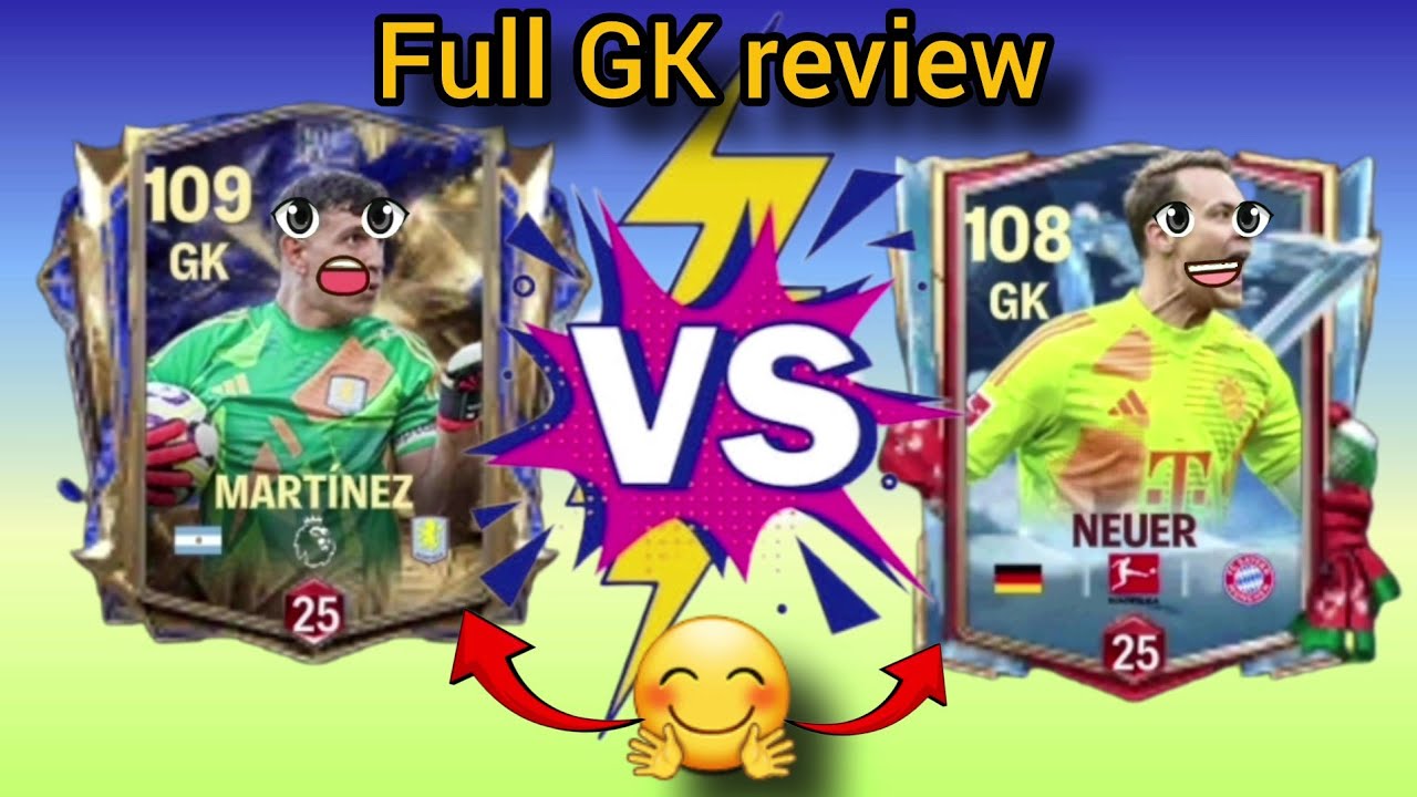 Martinez vs Neuer FC Mobile⁉️| Martinez vs Neuer FC Mobile: Who Reigns ...