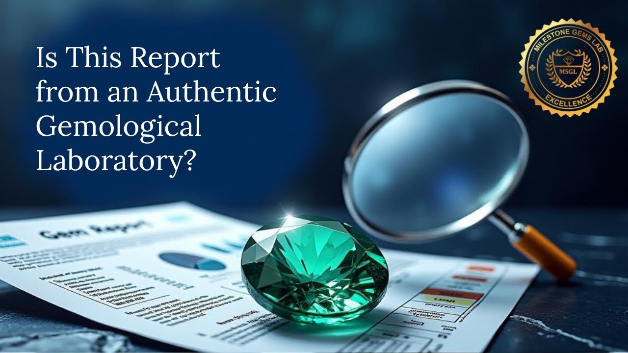 Is This Report from an Authentic Gemological Laboratory? - YouTube