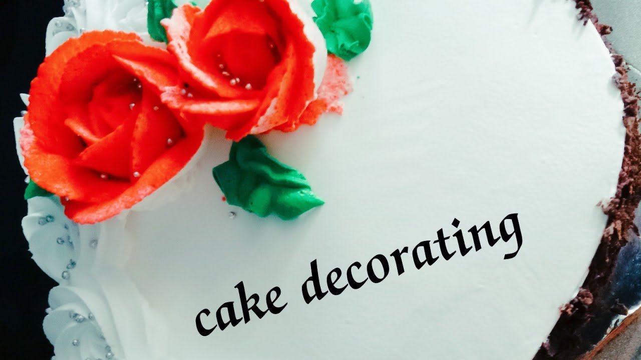 EASY CAKE DECARATION...... - YouTube