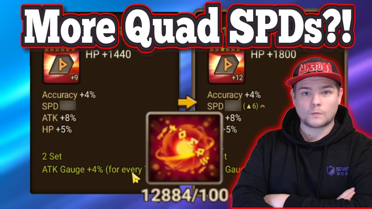 Getting Quad Speeds Everytime I do Legend Crafts!? - Summoners War ...