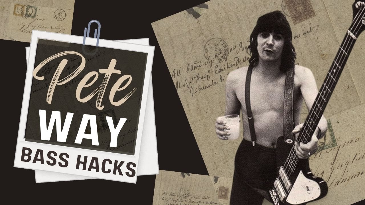 How to play like Pete Way of UFO - Bass Habits - Ep 89 - YouTube