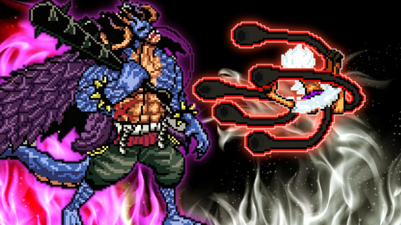 Hybrid Kaido Form V2(New) VS TC Luffy(All Form) in Jump Force Mugen ...