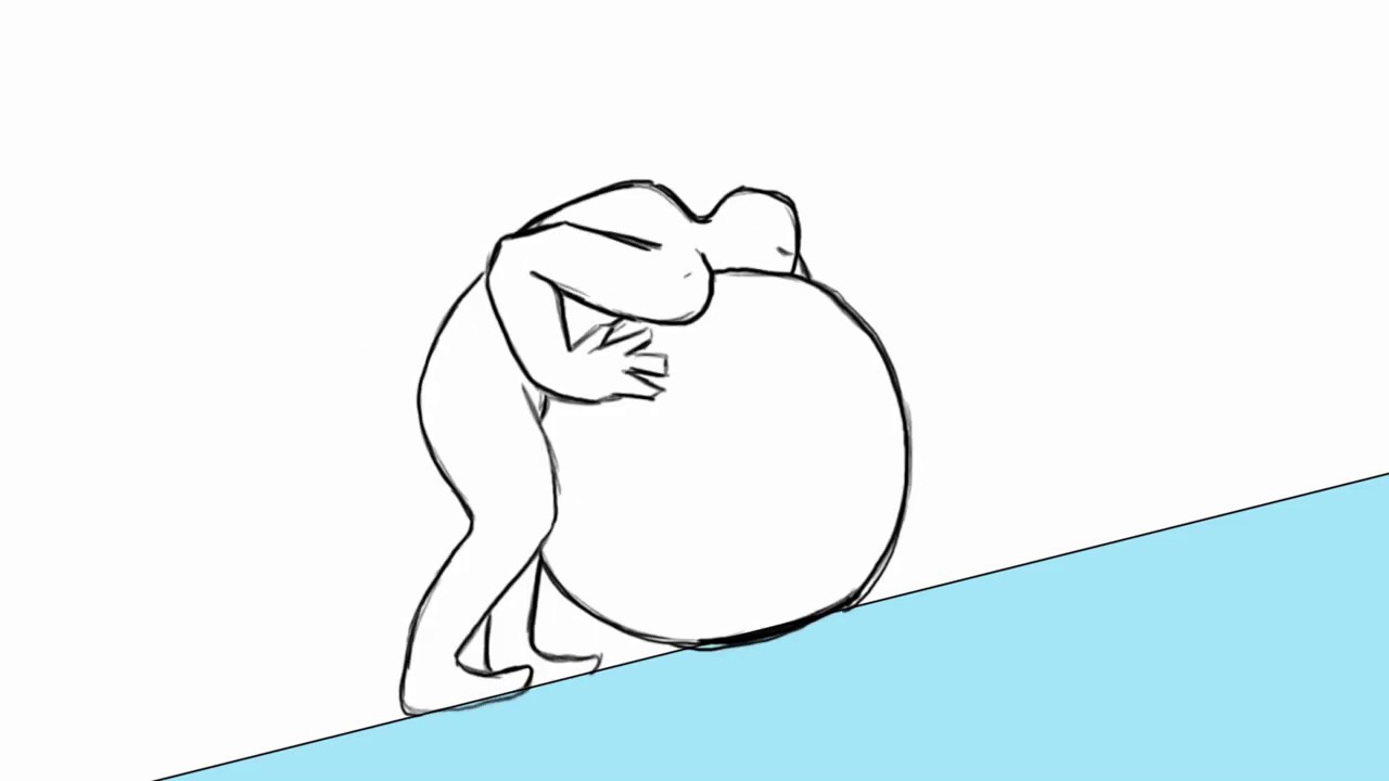 Sisyphus 2D animation - YouTube