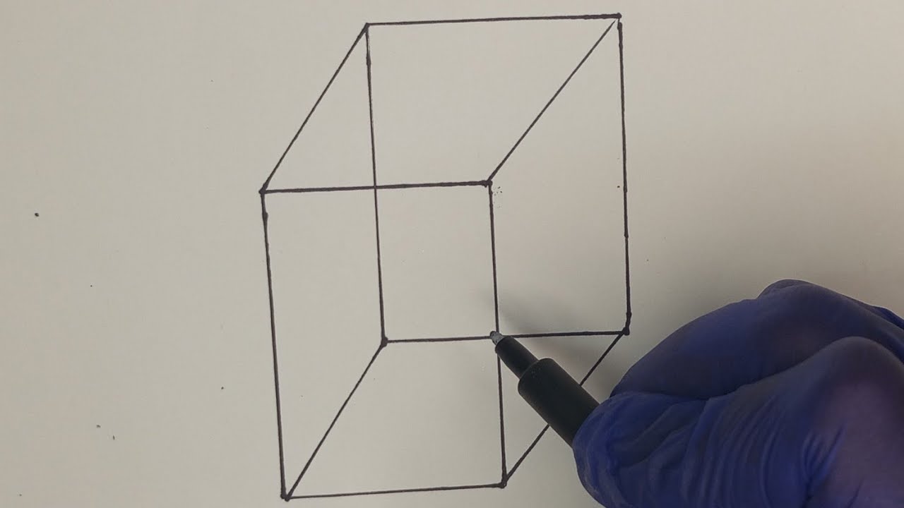 How to draw 3d drawing/easy 3d illusion - YouTube