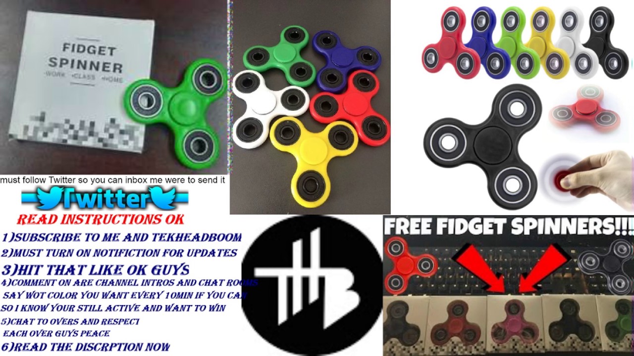 24 HOUR FIDGET SPINNER GIVEAWAYS WINNER EVERY HOUR GUYS FIDGETS SPINNER ...