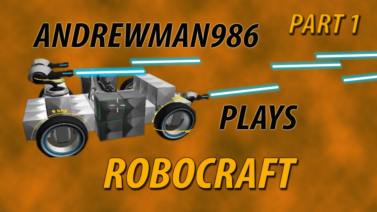 Let's Play Robocraft Part 1: "Minecraft + Rover?" - YouTube