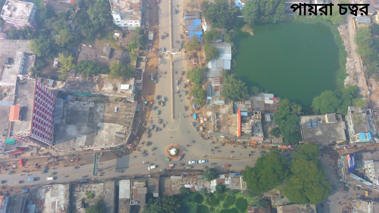 হ্যাঁ এটাই আমাদের প্রাণের শহর ঝিনাইদহ . Full Jhenaidah City drone view ...