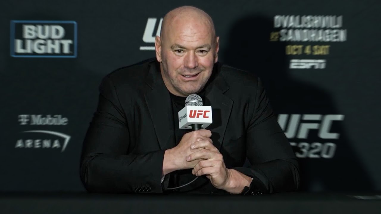 Dana White Post-Fight Press Conference | UFC 320 - YouTube