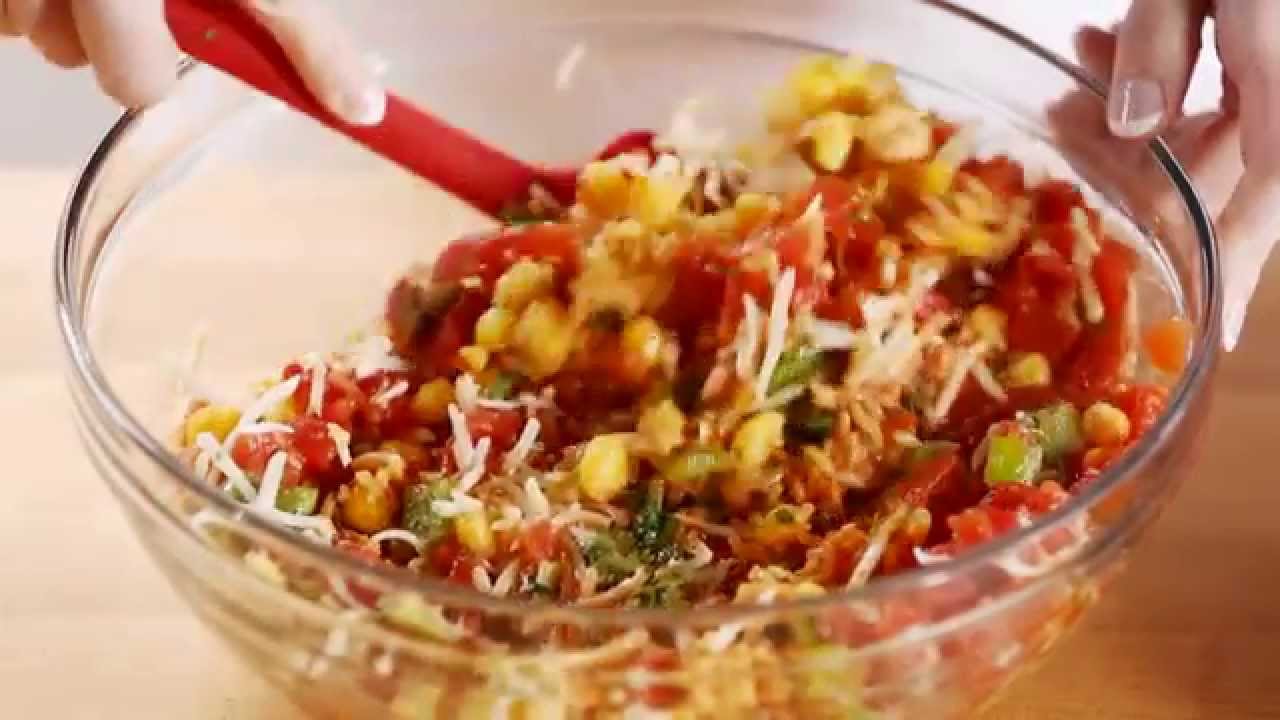 Deep-Dish Mexican Meat Loaf Pie - YouTube