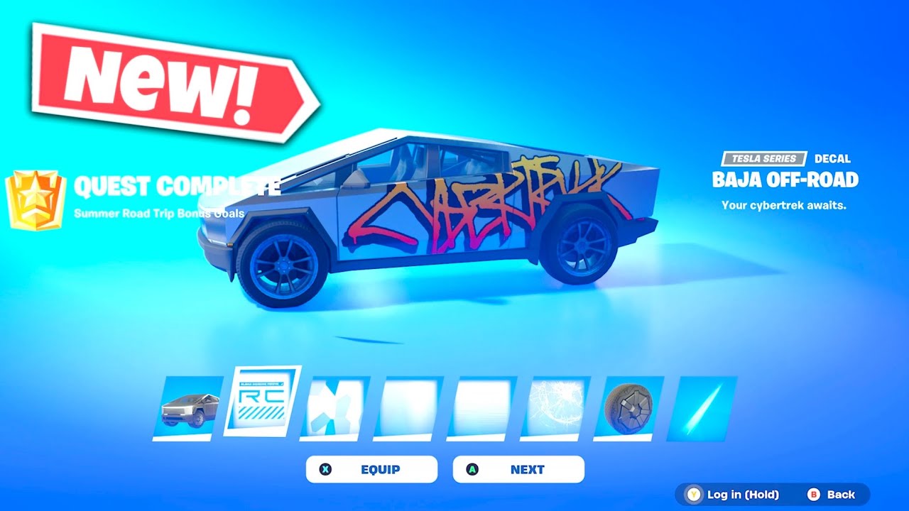 Tesla CyberTruck Is Finally In Fortnite! How To Get It FOR FREE! - YouTube