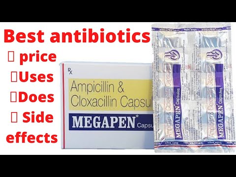 Megapen 500 || Ampicillin & Cloxacillin Capsul || #medicalreview - YouTube