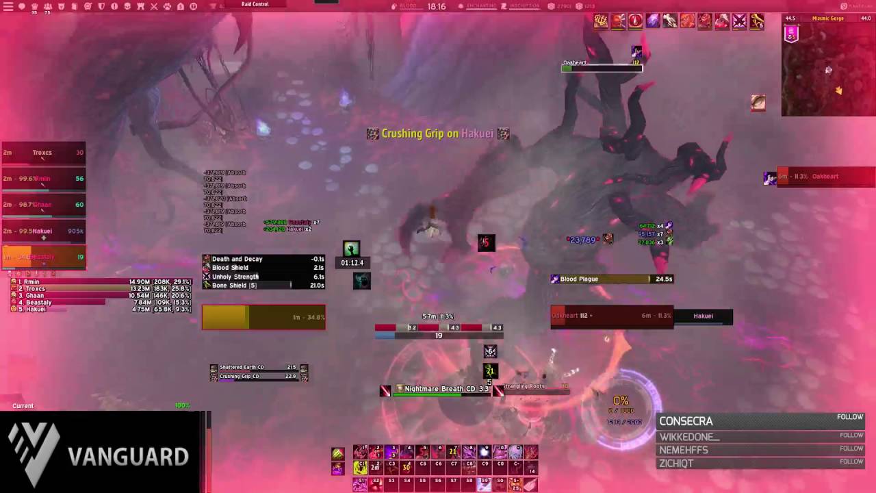Mythic - Darkheart Thicket (Full) - Blood Death Knight - YouTube