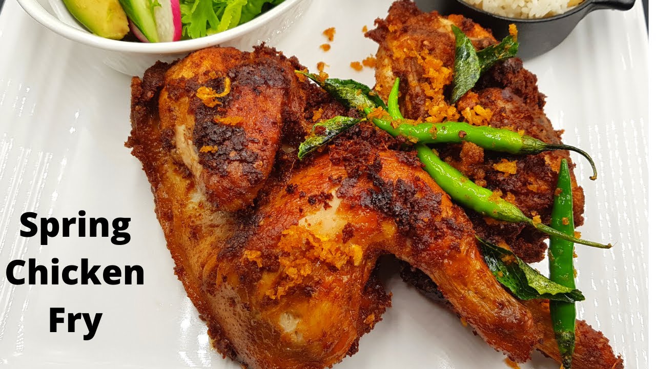 Perfect Homemade Spring Chicken Fry Recipe - YouTube