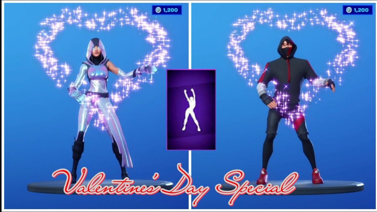 IKONIK GLOW - True Heart & Daydream Dance Emote - Fortnite PS4 - YouTube