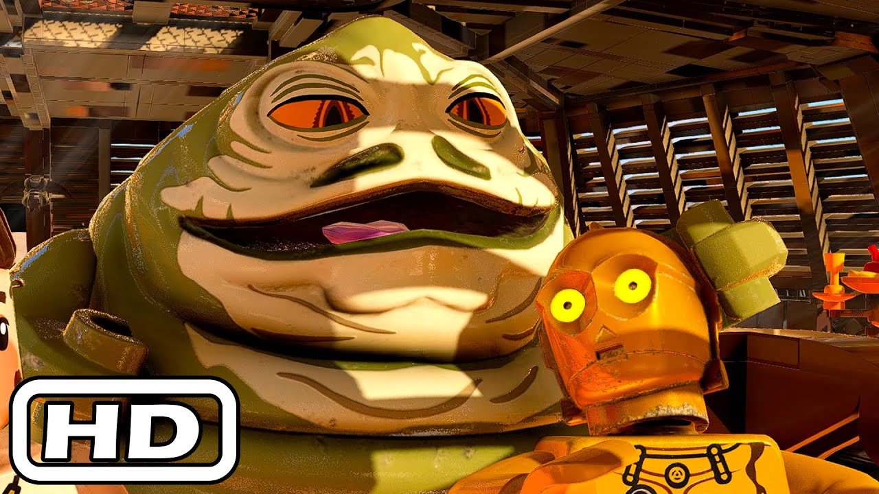 LEGO Star Wars - Luke The Skywalker Vs Jabba The Hutt Boss Fight ...
