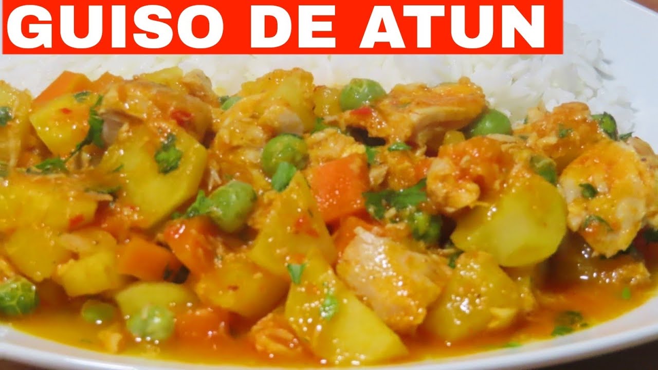 Como preparar un Guiso de atún muy fácil y muy delicioso😋 Receta casera ...