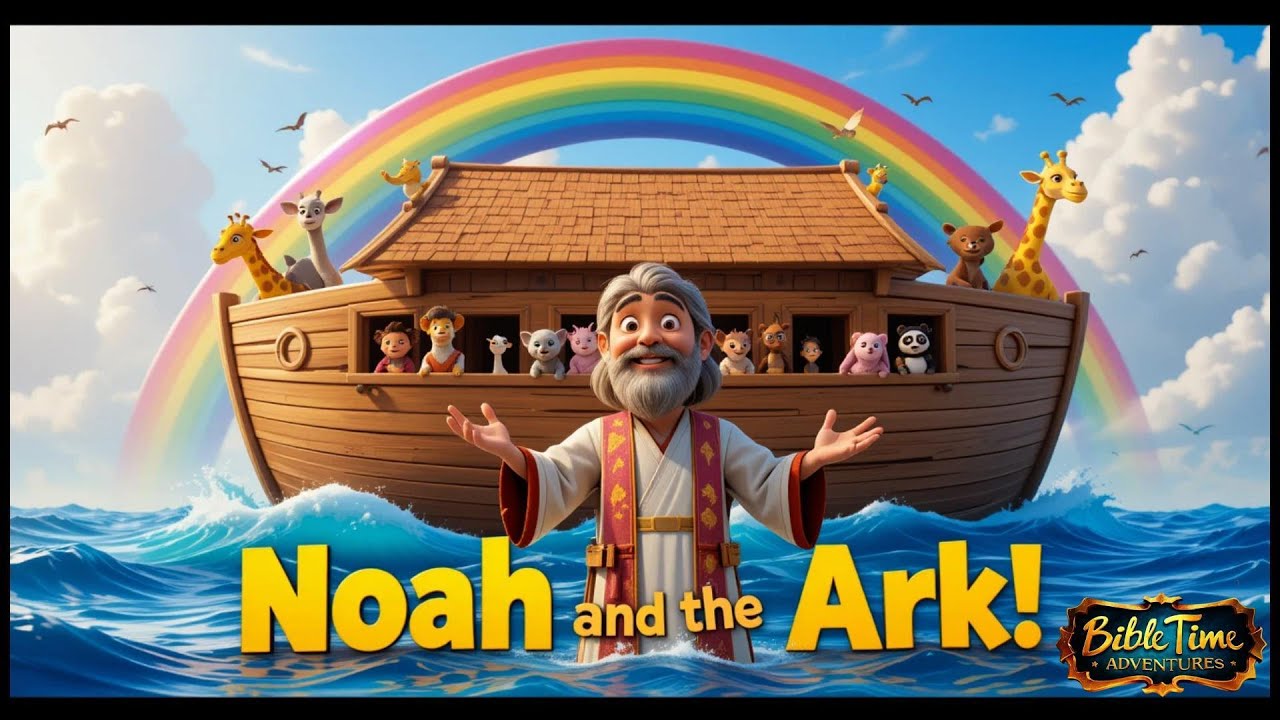 Noah and the Ark- God’s Promise & Rainbow! - YouTube