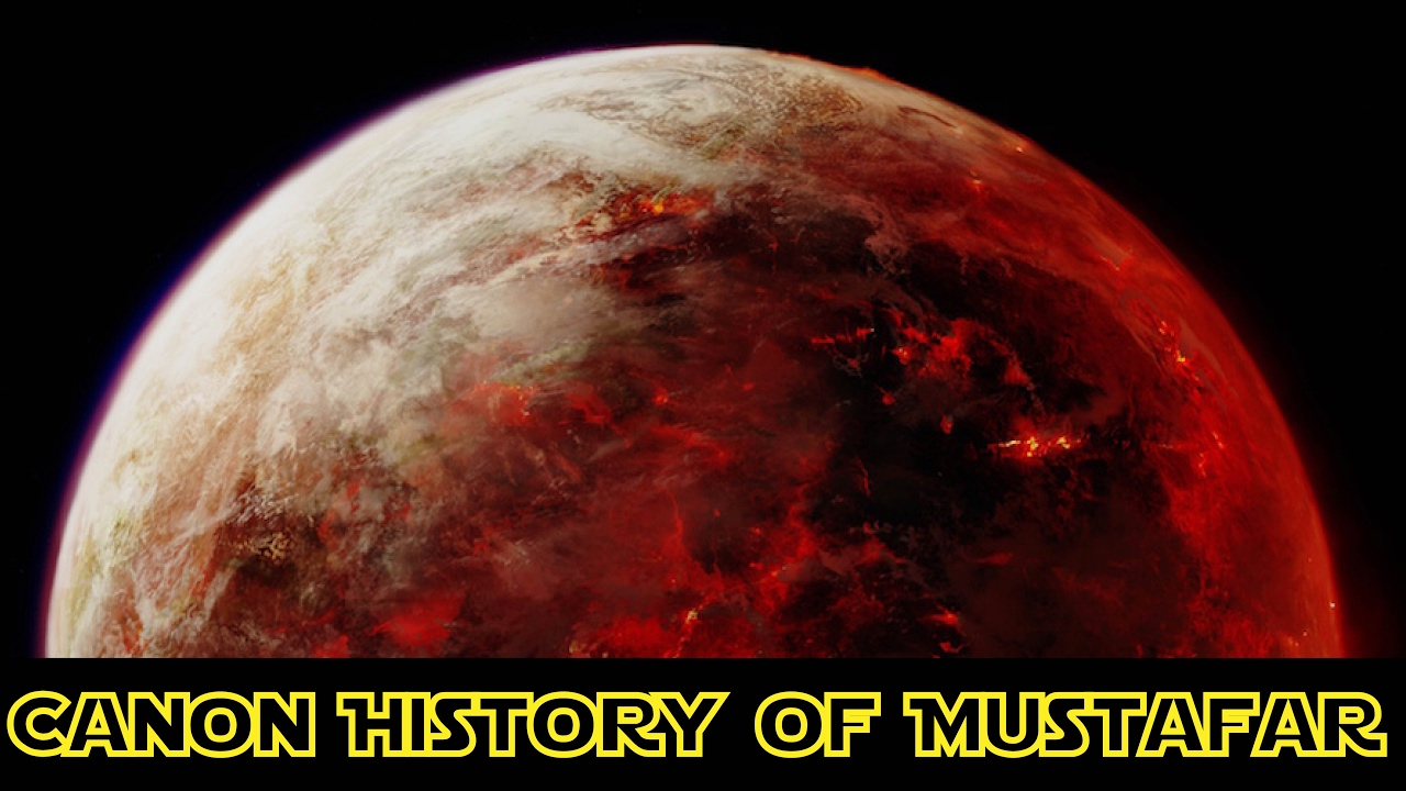 The History of Mustafar - YouTube