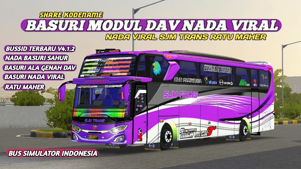 KODENAME BASURI MODUL DAV SJM TRANS😎 NADA VIRAL BASURI RATU MAHER ...