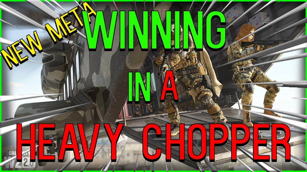 *WINNING* a Warzone 2 Game ONLY in a HEAVY CHOPPER - YouTube