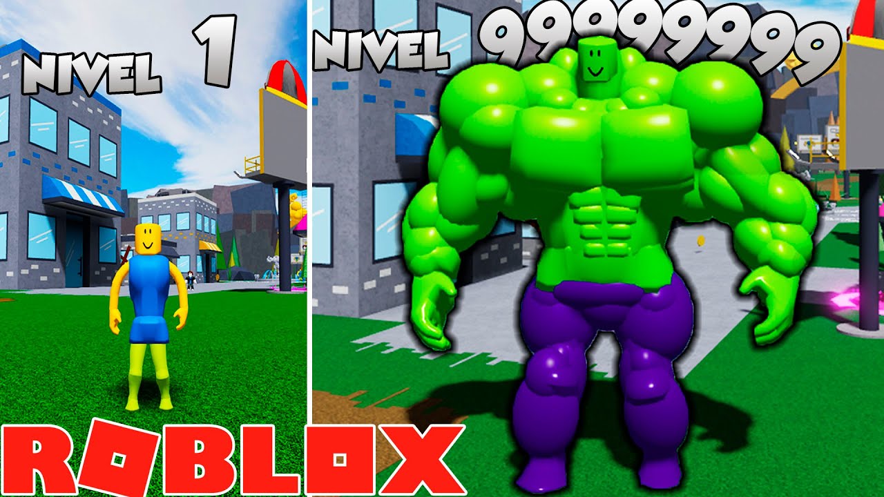 Me Convierto en MEGA NOOB HULK de Roblox 💪 Capitulo 2 Mega Noob ...
